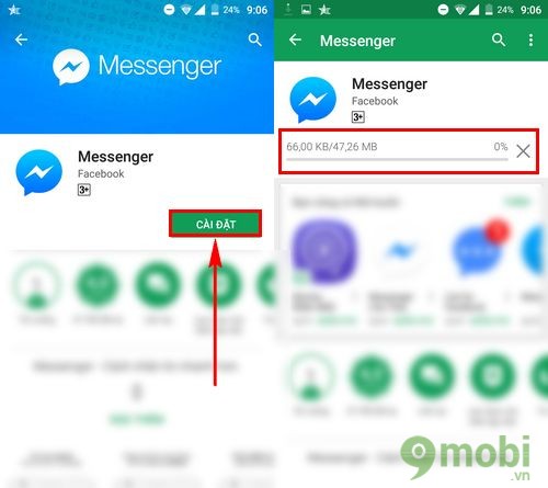 Hướng dẫn tải và cài đặt Messenger cho Mobiistar Prime X1