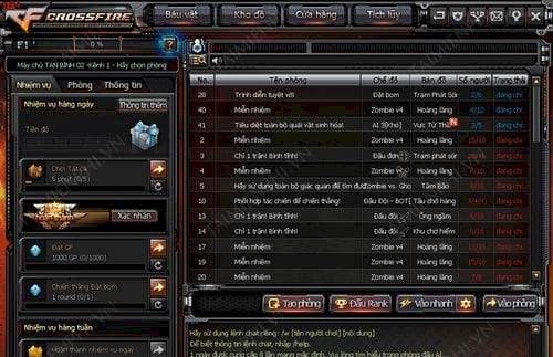 Đăng nhập CF, trải nghiệm Đột Kích ngay