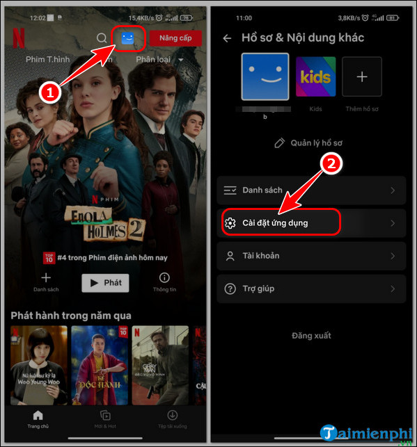 Cách xem phim Netflix với chất lượng hình ảnh cao cấp trên điện thoại ...