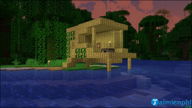 5 Ý Tưởng Sáng Tạo với Tre trong Minecraft