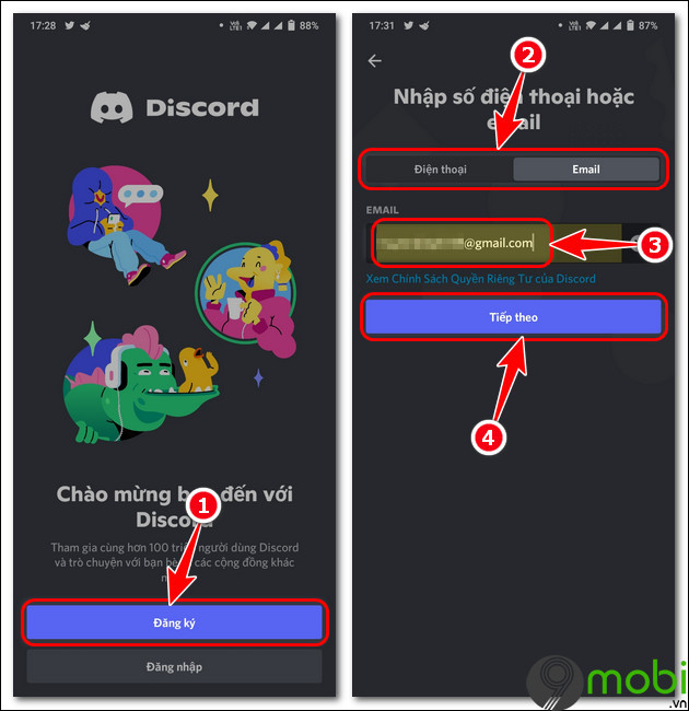Bí quyết đăng ký tài khoản Discord trên điện thoại một cách dễ dàng