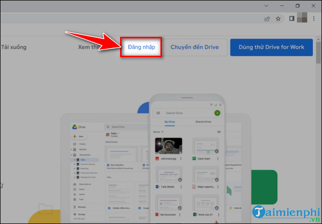 Bí quyết đăng nhập Google Drive trên máy tính, PC