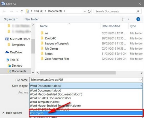 Hướng dẫn cài đặt Microsoft Save as PDF, tạo file PDF từ Word 2007, 2003