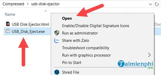 Tắt kết nối USB bằng phím tắt, dừng truy cập USB trên máy tính ngay lập tức