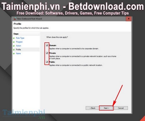 Chặn Cortana thực hiện các kết nối mạng trong Windows 10
