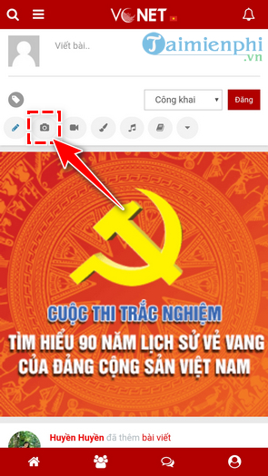 Bí quyết đăng bài viết với hình ảnh siêu độc trên VCNET