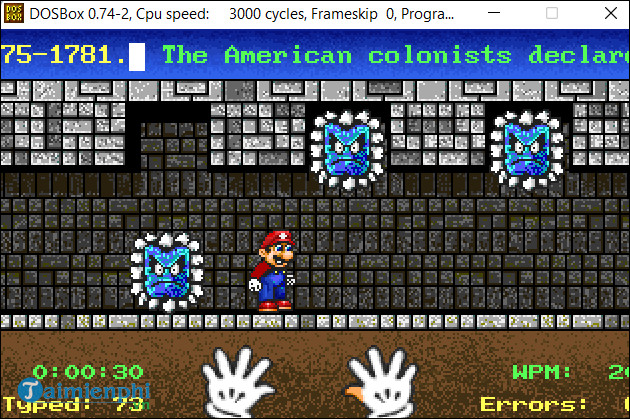 Bí quyết sử dụng Mario Teaches Typing để trau dồi kỹ năng gõ 10 ngón ...