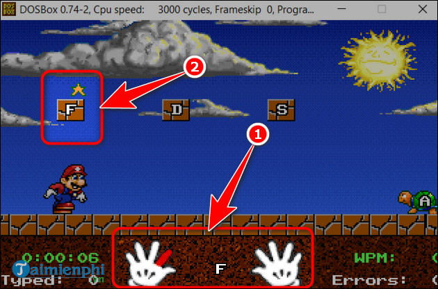 Bí quyết sử dụng Mario Teaches Typing để trau dồi kỹ năng gõ 10 ngón ...