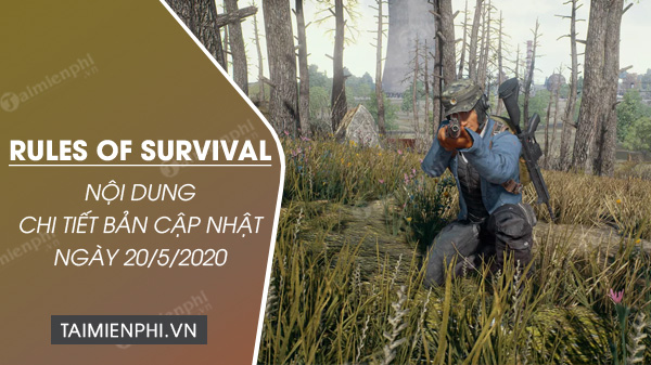 Cập nhật Rules of Survival ngày 20/5, giới thiệu hệ thống ROS Rank mới ...