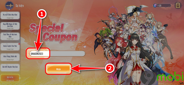 Sở hữu ngay bộ Giftcode Dragon Waifu Thợ Săn Rồng để đón tướng SSR và ...