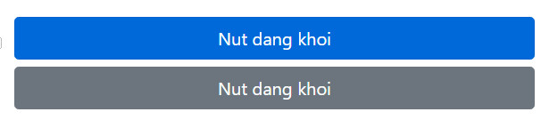 Tạo và tùy chỉnh Button (nút) trong Bootstrap