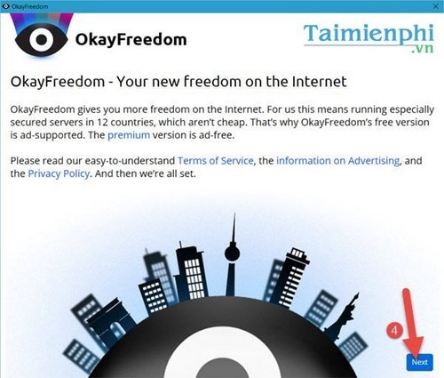 (Chương trình tặng quà) Bản quyền Okay Freedom VPN trong 1 năm, giúp ...
