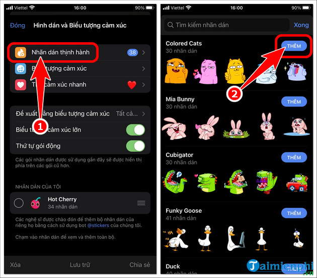 Bí quyết tải sticker trên Telegram cho Android, iOS và PC