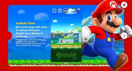 Khám phá chế độ chơi trong Super Mario Run: Word Tour và Toad Rally