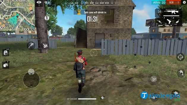 Bí quyết di chuyển linh hoạt trên bản đồ Free Fire