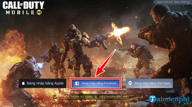 Khắc phục sự cố đăng nhập qua Facebook trong trò chơi Call of Duty ...