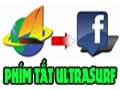 Kết nối nhanh chóng với Facebook qua phím tắt Ultrasurf