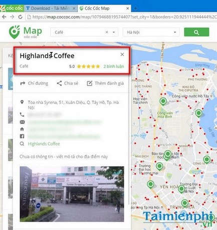 Khám phá thế giới của cà phê với Cốc Cốc Map, tìm quán cà phê gần nhất ...