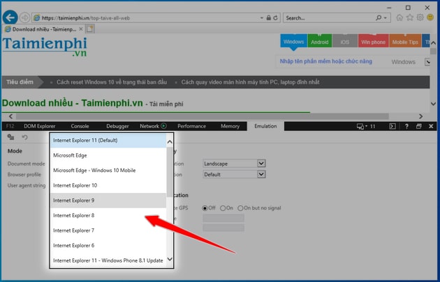 Bí quyết khôi phục Internet Explorer trên Microsoft Edge