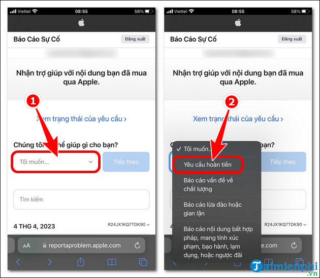 Bí quyết đòi tiền lại từ App Store khi mua ứng dụng hoặc nạp game