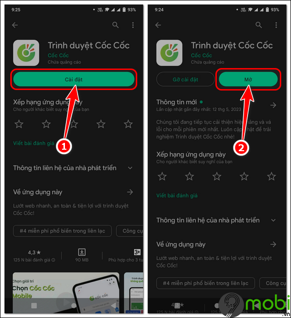 Bí quyết tải Cốc Cốc về điện thoại Android, iPhone một cách đơn giản nhất