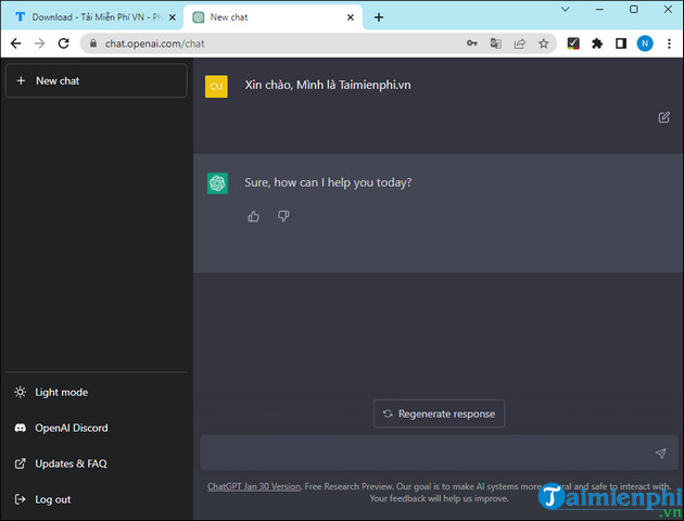 Chia sẻ tài khoản ChatGPT OpenAI miễn phí để trải nghiệm bot ChatGPT ...