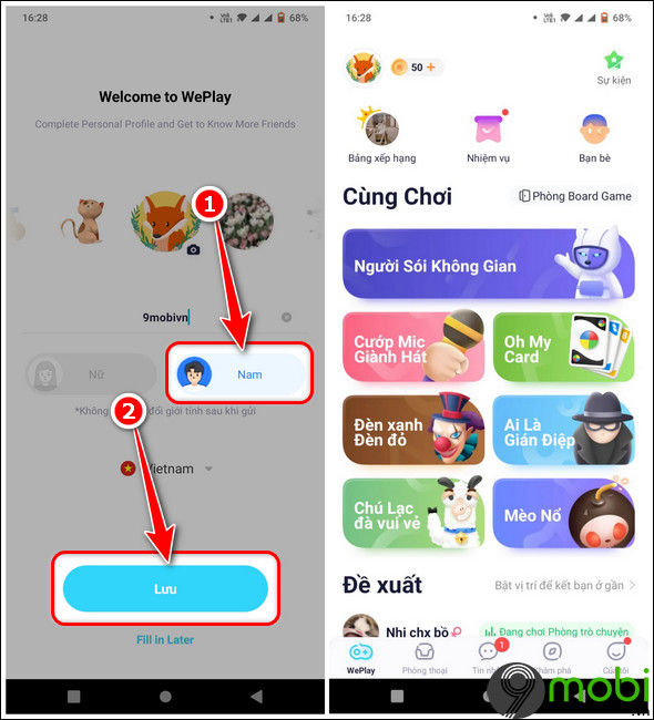 Hướng dẫn cách tải WEplay lên điện thoại