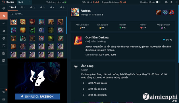 Bí quyết thay đổi ngôn ngữ tiếng Việt trong TFTactics Đấu Trường Chân Lý