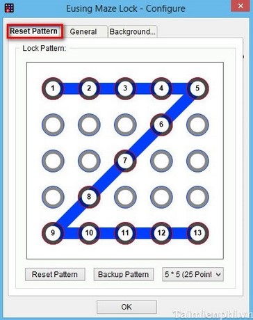 Khoá máy tính như smartphone Android với Eusing Maze Lock