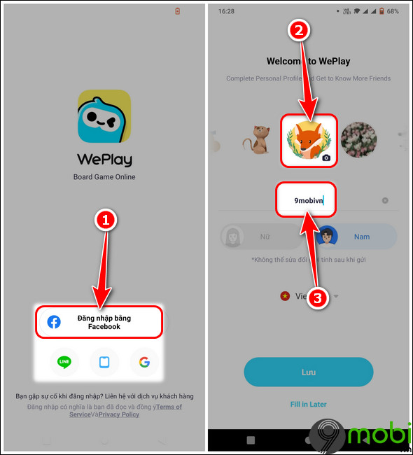 Hướng dẫn cách tải WEplay lên điện thoại