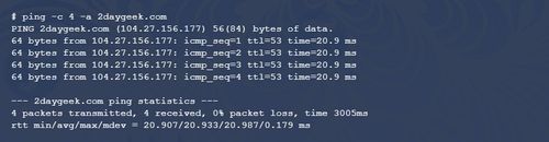 Hướng dẫn sử dụng Ping, fping và Gping trên Linux