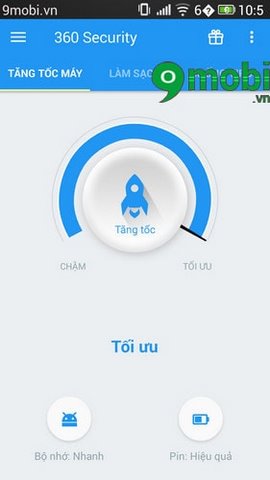 Bí quyết tăng tốc Android với 360 Security