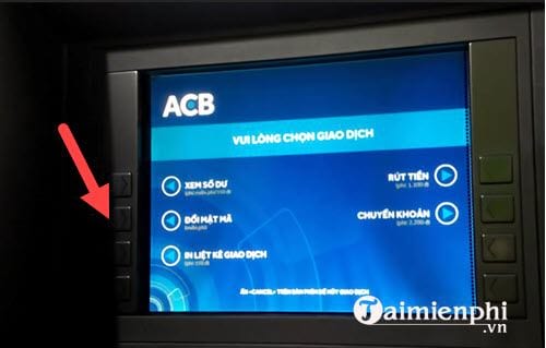 Hướng dẫn đổi mật khẩu thẻ ATM ACB - Cập nhật password thẻ ATM ngân ...