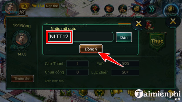 Mã Quà Ngọa Long Mobile, cách nhập giftcode game mới nhất