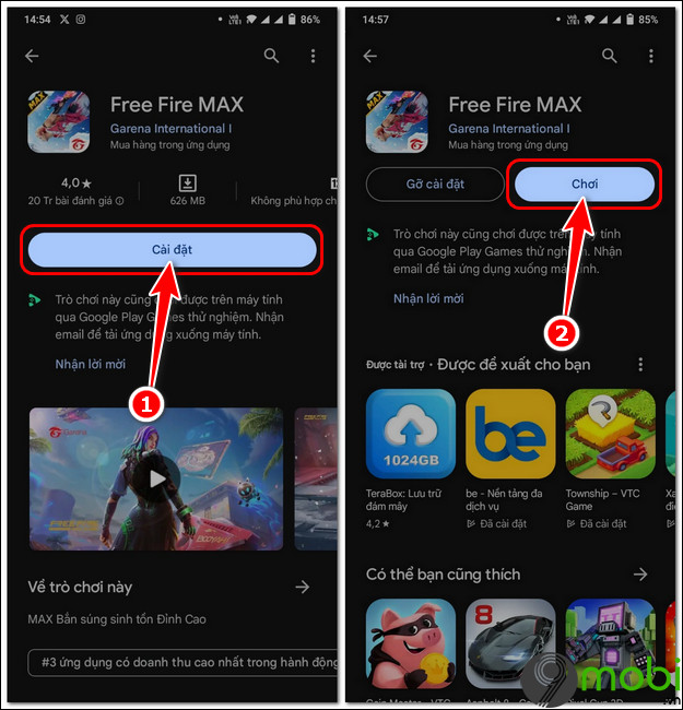 Tải Free Fire MAX OB43 mới nhất cho Android và iPhone