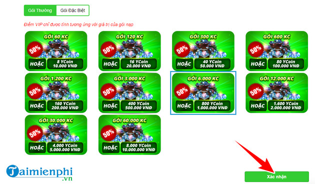 Hướng dẫn nạp thẻ vào game Toàn Dân Tam Quốc bằng Ycoin, ATM-iBanking ...