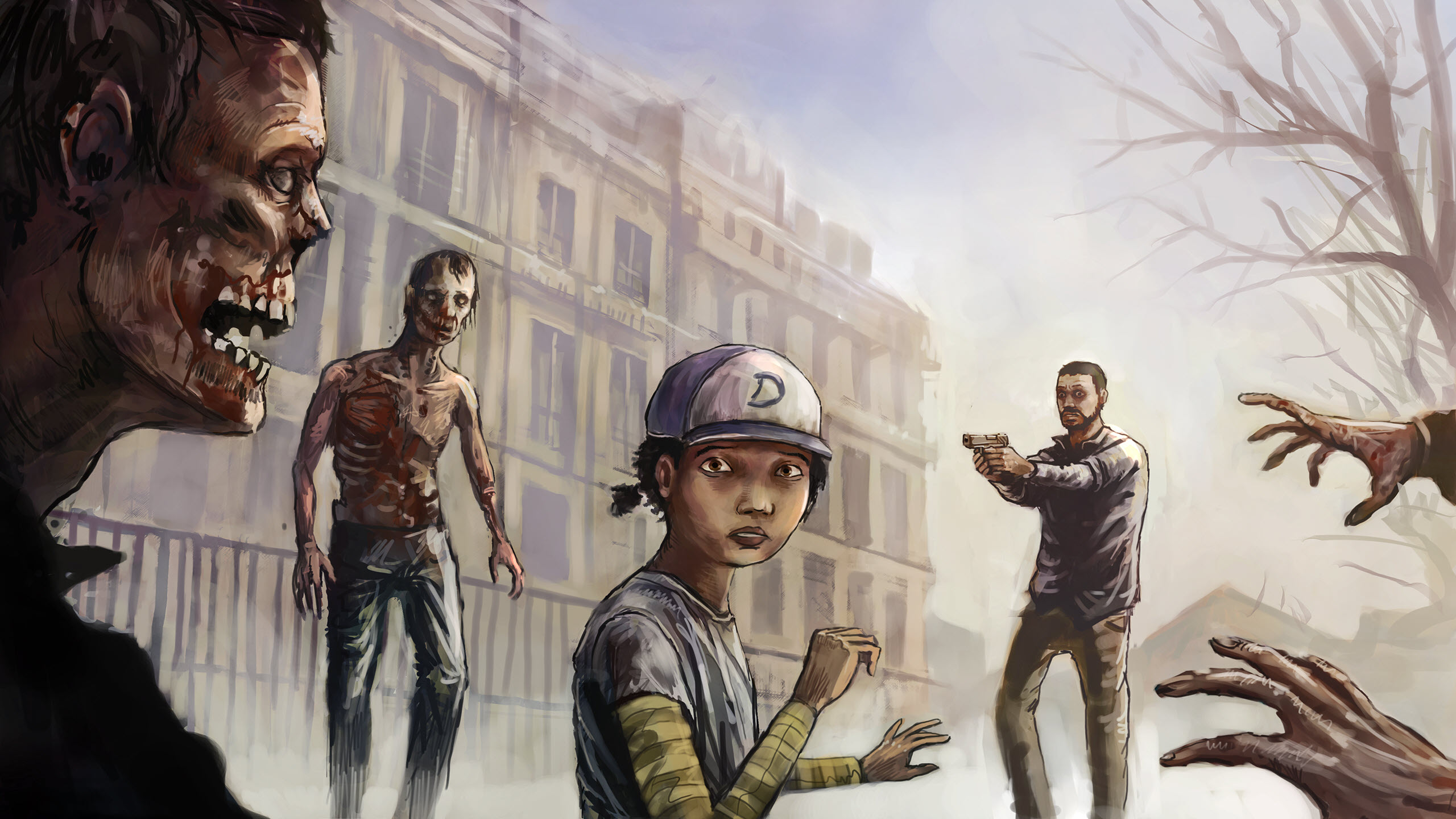 Hình nền Zombie đẹp và lạ mắt