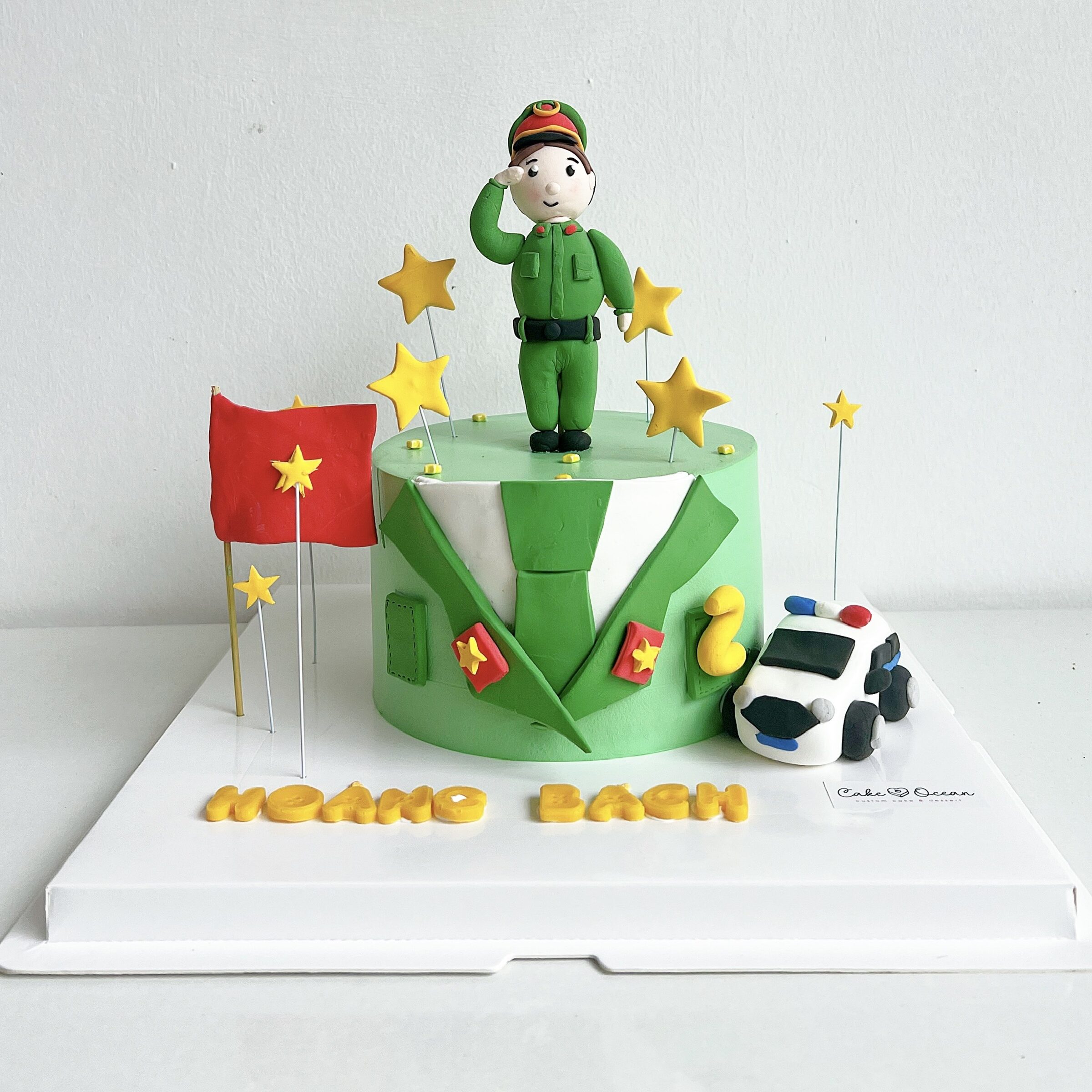 Top 50 mẫu bánh kem chú bộ đội đẹp nhất