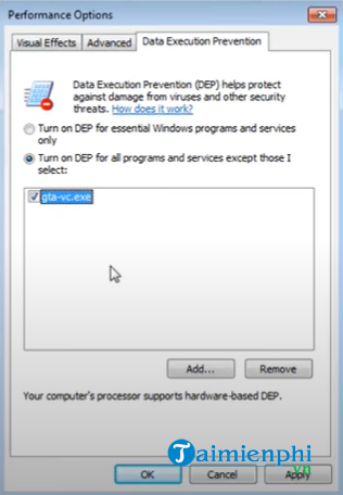 Cách khắc phục lỗi Unhandled exception c0000005 khiến GTA Vice City không khởi động