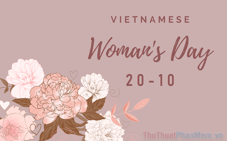 Bộ sưu tập Thiệp chúc mừng 20/10 cho chị em đầy ấn tượng