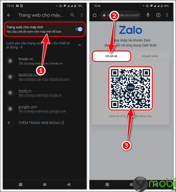 Hướng dẫn đăng nhập Zalo Web qua mã QR trên điện thoại và máy tính