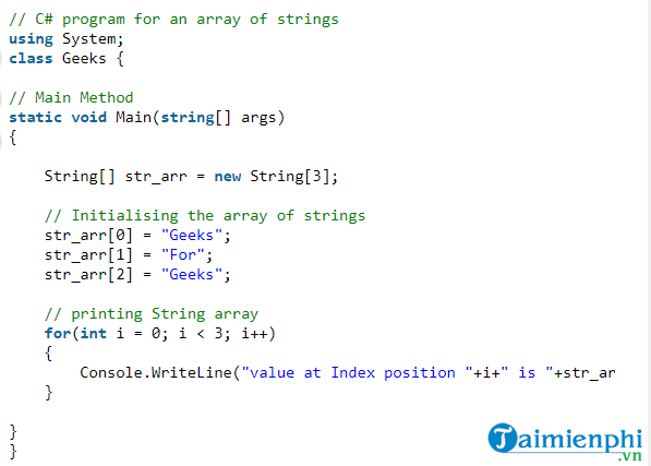 Chuỗi (string) trong C# - Bí mật và Cách tạo nhanh chuỗi!