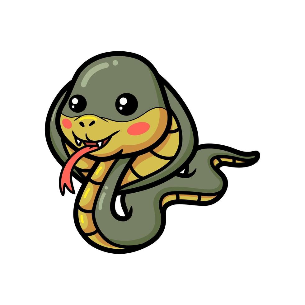 Ảnh rắn chibi xinh xắn, dễ thương và đẹp nhất