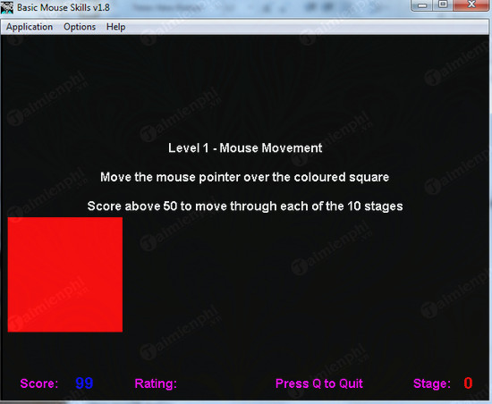 Hướng dẫn cài đặt Mouse Skills, ứng dụng rèn kỹ năng sử dụng chuột máy tính
