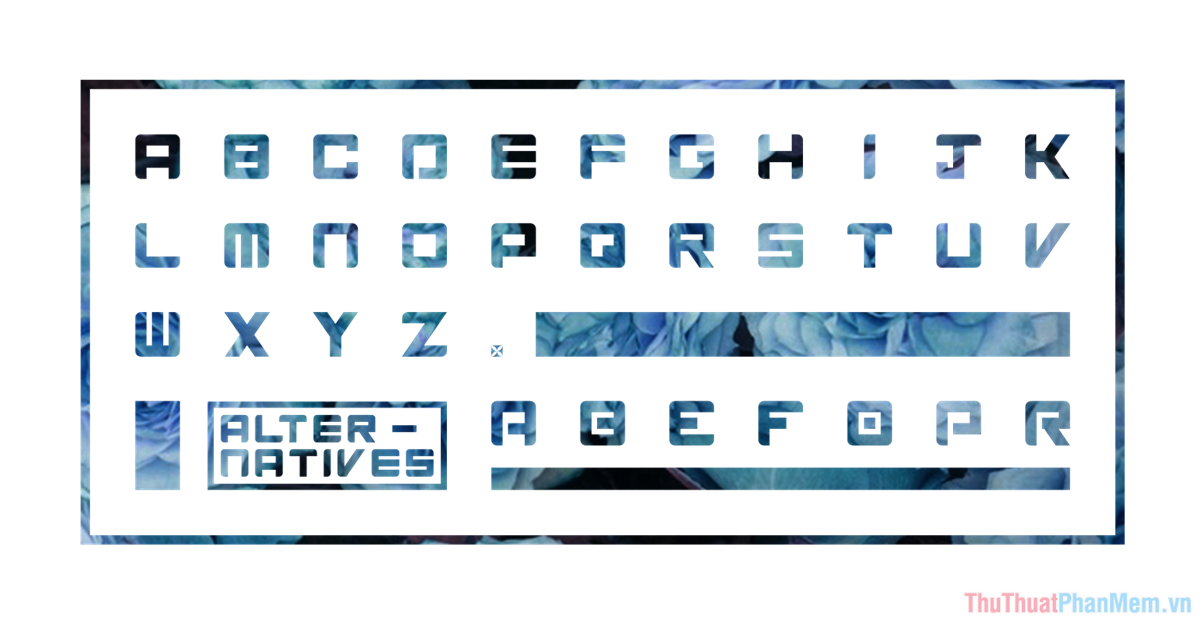 Khám phá thế giới của font chữ vuông đẹp