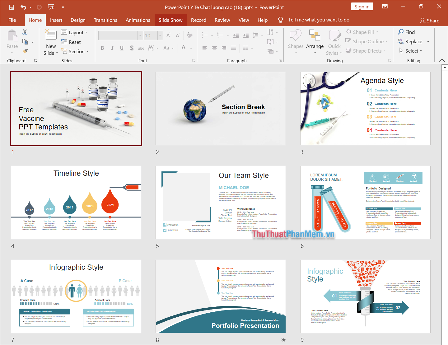 100+ Bộ Mẫu Slide Powerpoint Đẹp Về Y Tế - Hoàn Toàn Miễn Phí