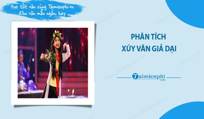 Phân Tích Xúy Vân Giả Dại