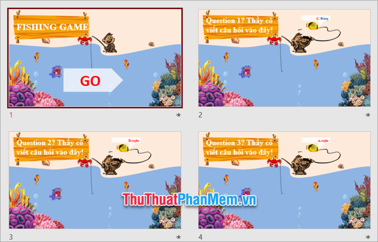 Mẫu PowerPoint trò chơi trắc nghiệm - Sáng tạo và Miễn phí