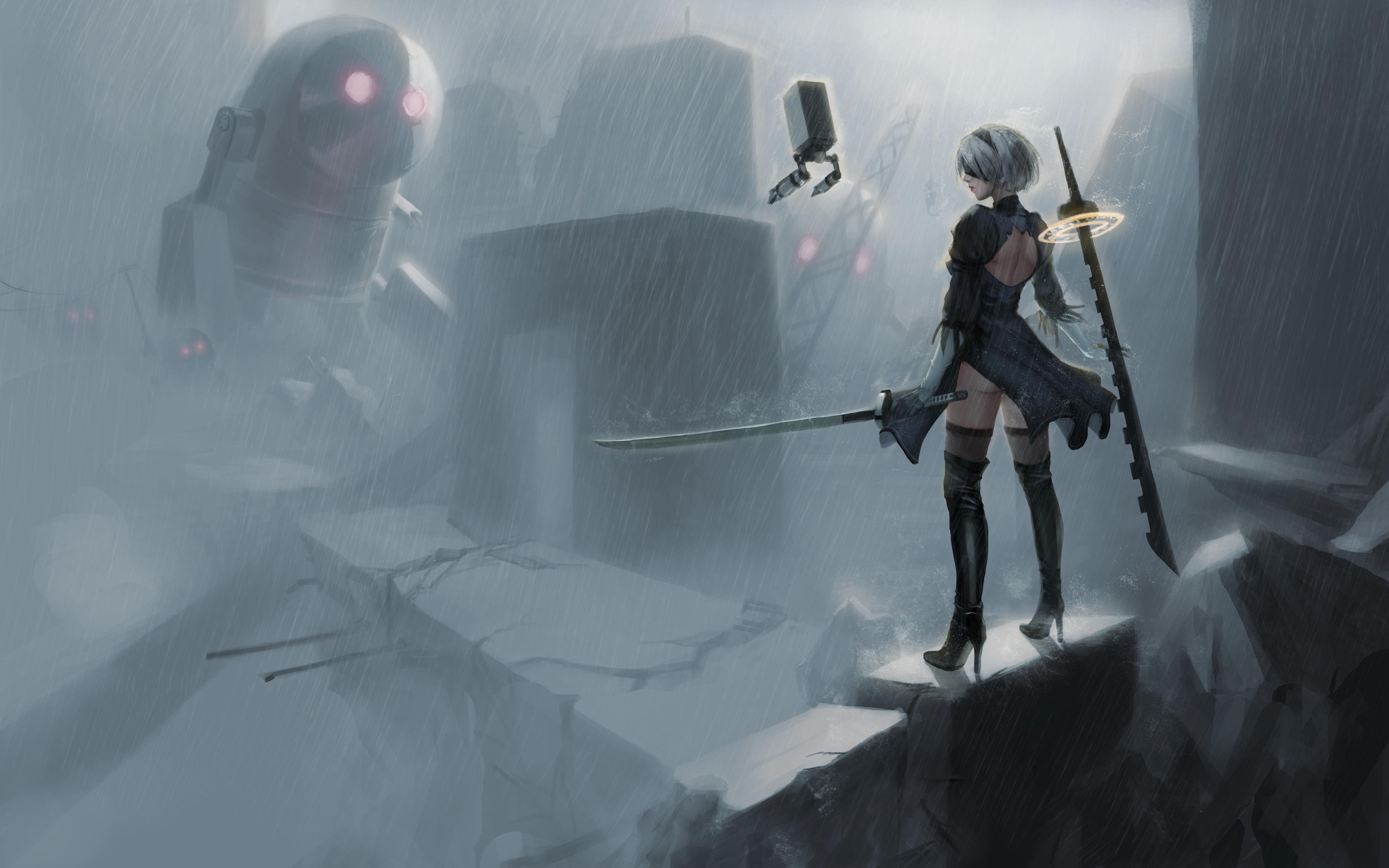 Nier Automata Hình Nền