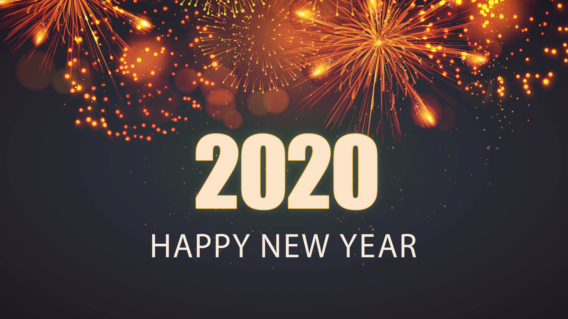 Nền đẹp chào đón năm mới 2020 với sự tuyệt vời